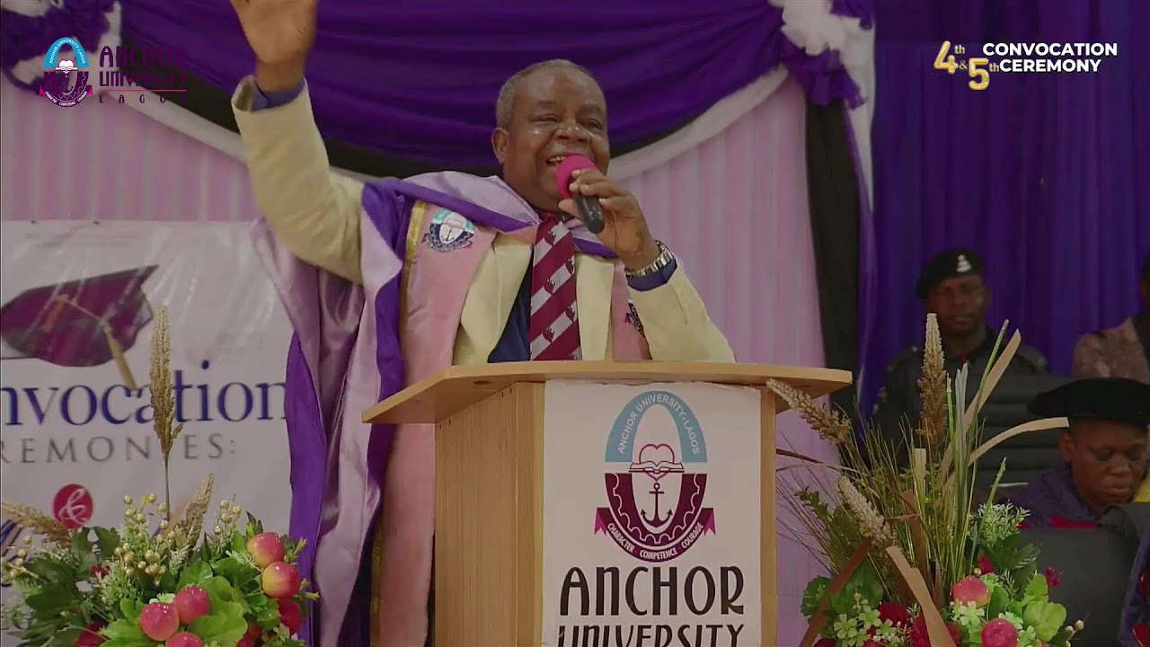 The 4th and 5th Convocation Ceremony of Anchor University Lagos - YouTube