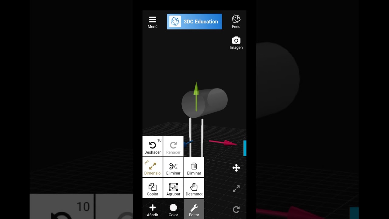 CÓMO UTILIZAR LA APLICACION 3DC io PARA MODELADO 3D - YouTube