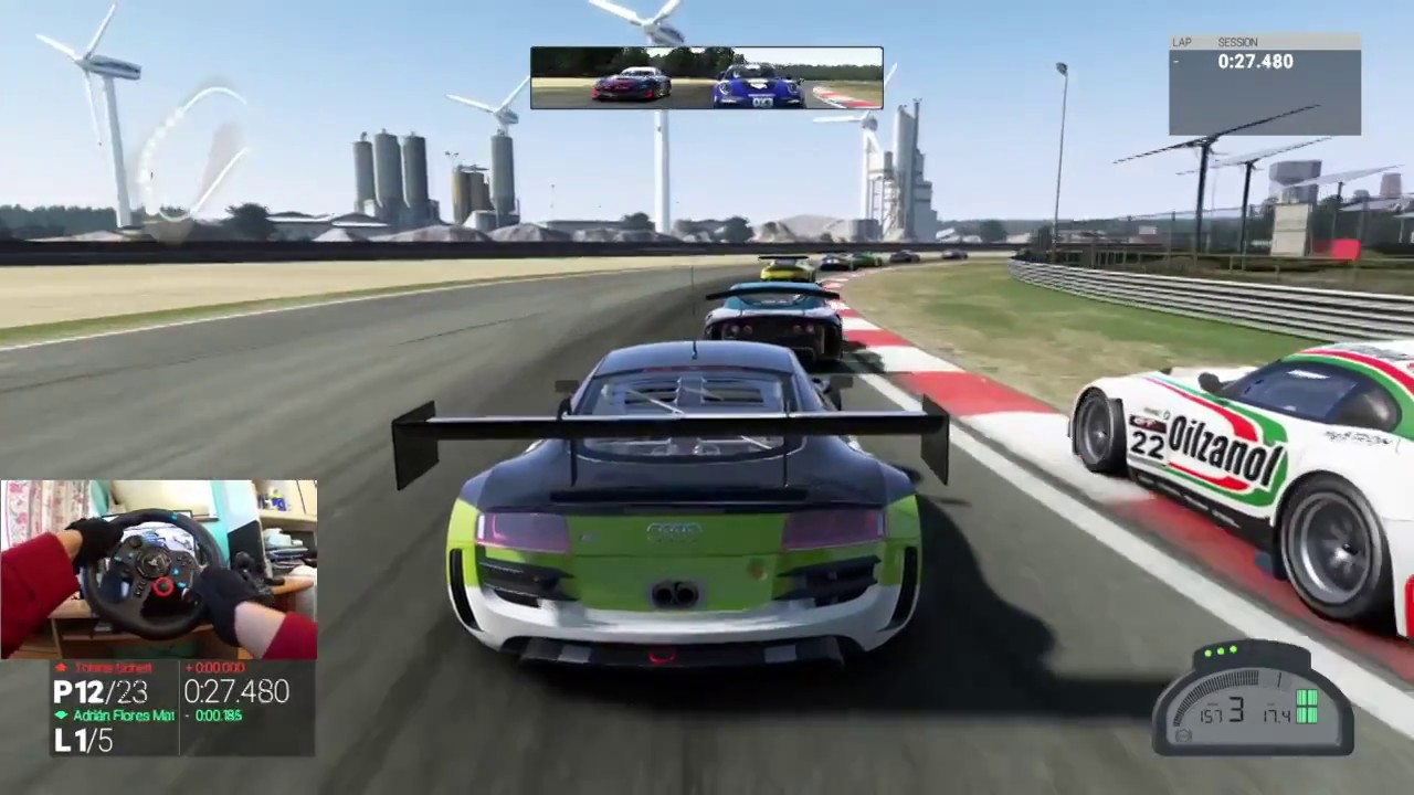 Project Cars PS4 Gameplay (Wheel Cam) - Audi R8 LMS Ultra @ Zolder ...