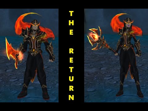 AQ3D Incendiary Flame Mage Set Returns! New Loading Screen Image & XP ...