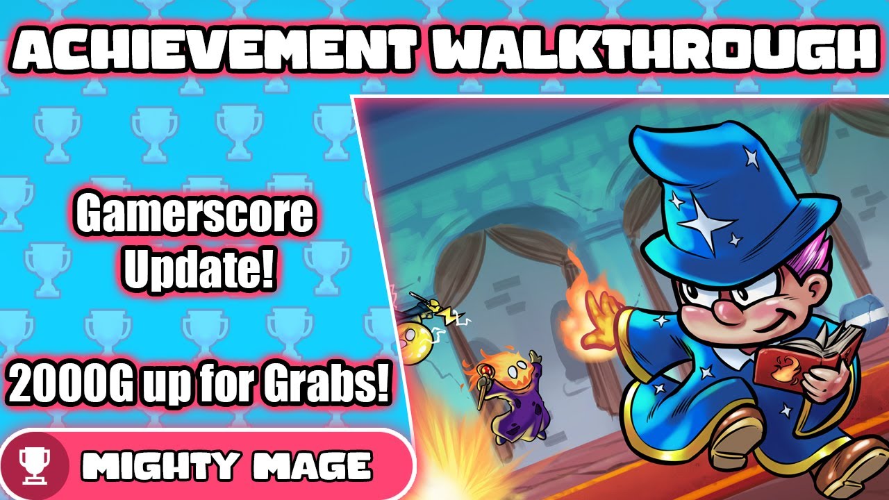 Mighty Mage 100% Achievement Walkthrough - 2000Gamerscore! - YouTube