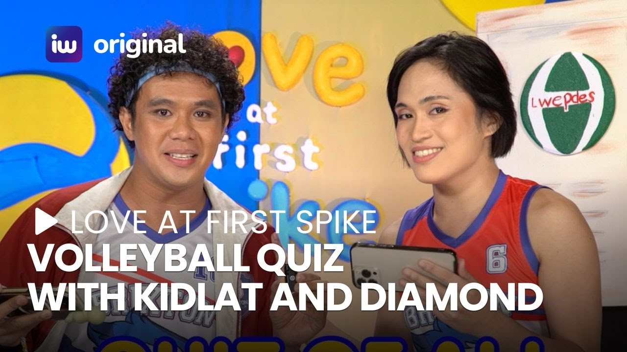 Volleyball Quiz with Diamond and Kidlat | Love At First Spike | iWant ...