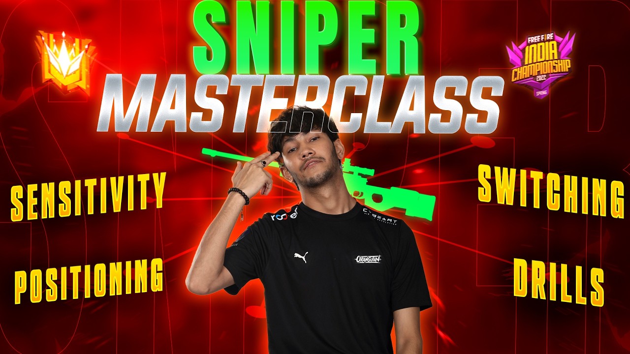 BEST SNIPER TIPS AND TRICKS FREE FIRE | SNIPER MASTERCLASS | BEST ...