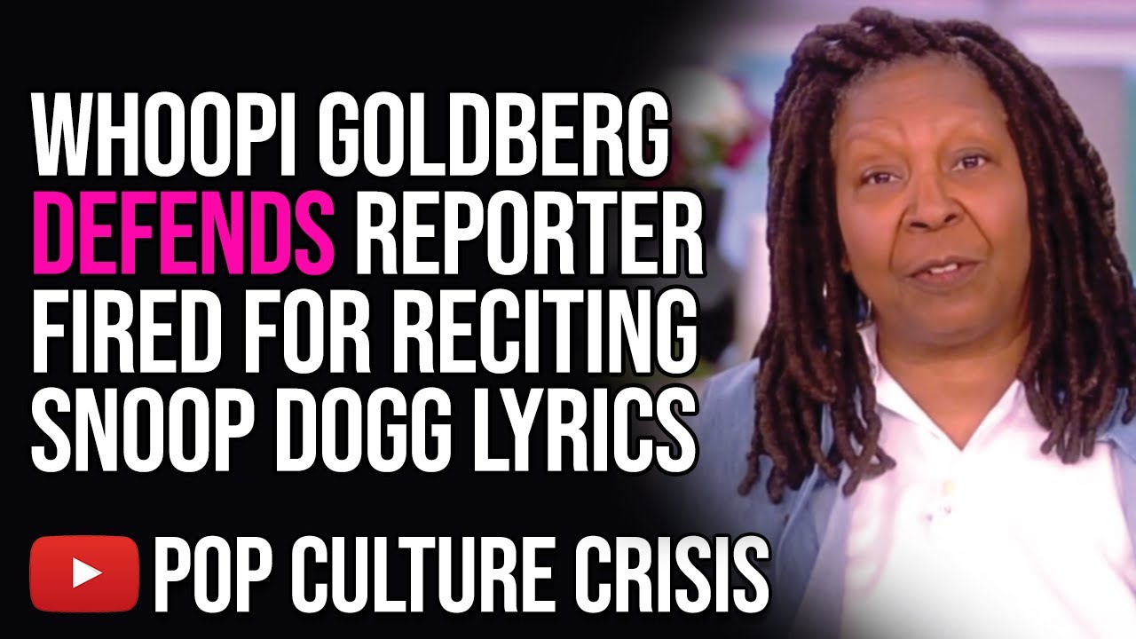 Whoopi Goldberg DEFENDS Reporter That Getting Pulled off TV For Quoting ...