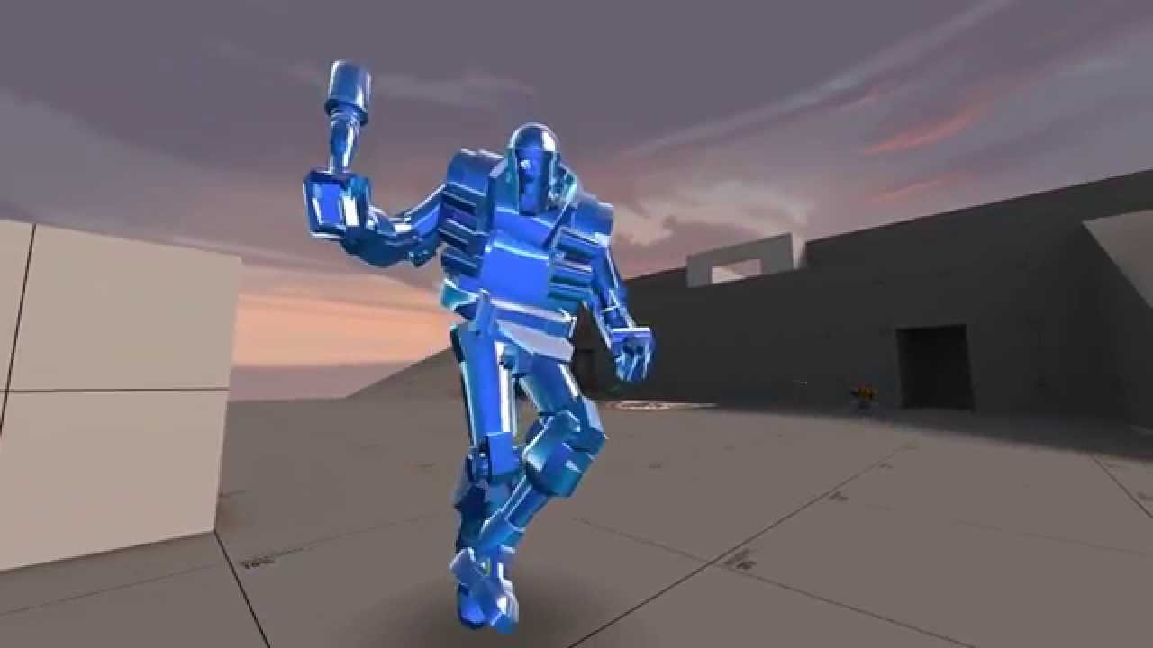 Sentry Buster with demobot model (uber) - YouTube