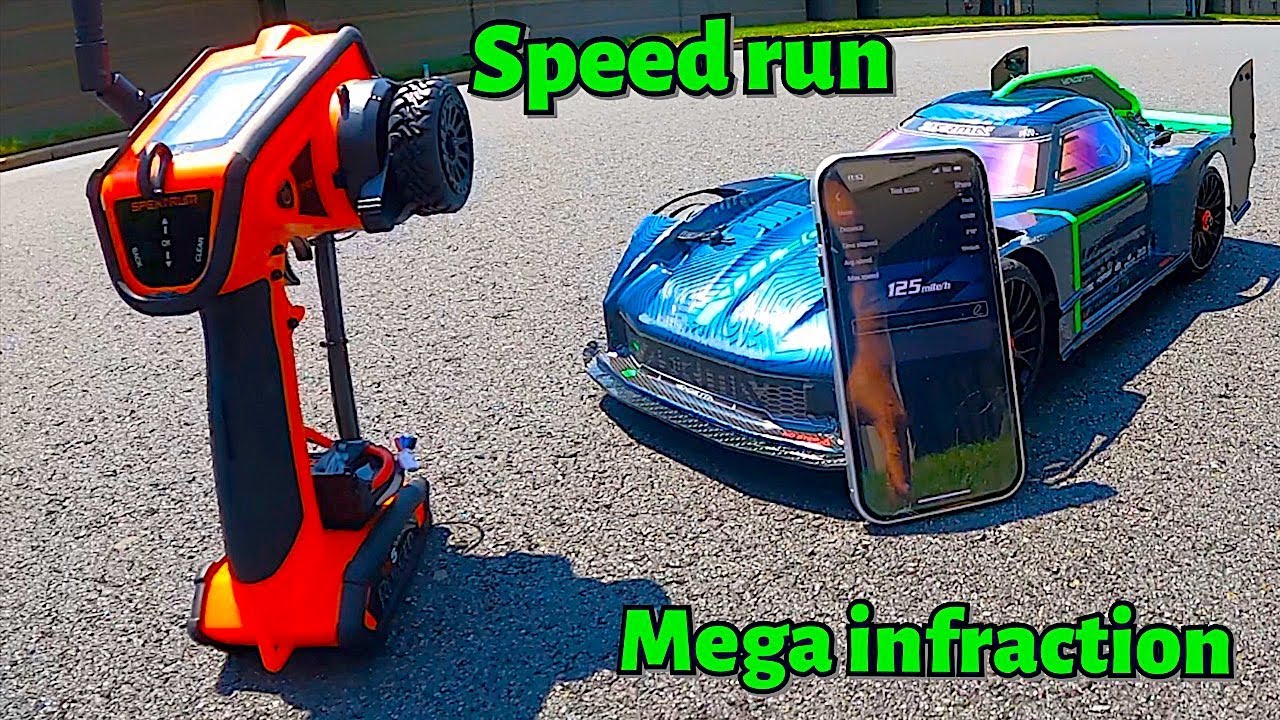 SPEED RUN MEGA INFRACTION WITH VENDETTA BODY 125 MPH - YouTube