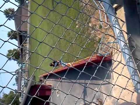 Chris rigney doing back flip at baker - YouTube
