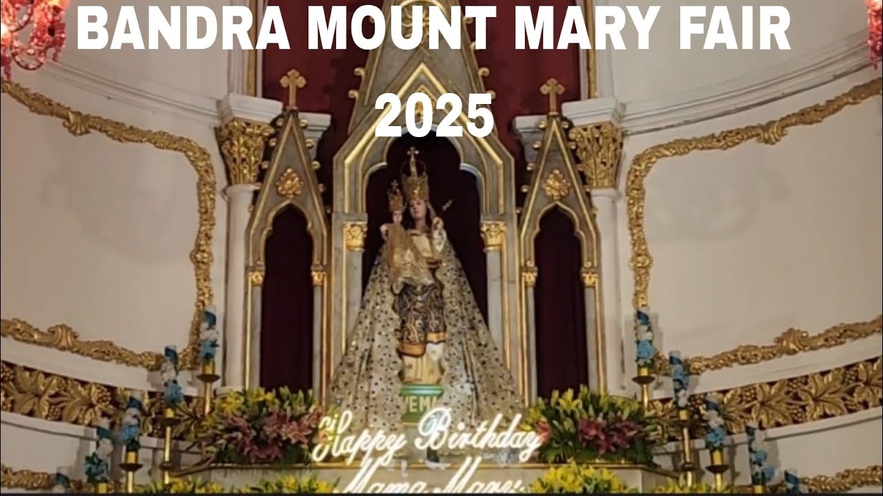 BANDRA MOUNT MARY FAIR 2025 - YouTube