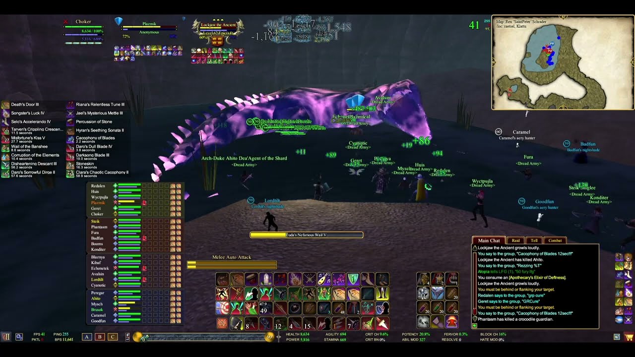 Lockjaw's Lair | EQ2 Varsoon TLE | Dread Army - YouTube