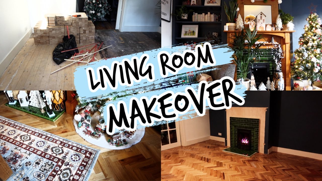 COMPLETE DREAM LIVING ROOM MAKEOVER BEFORE & AFTER! - YouTube