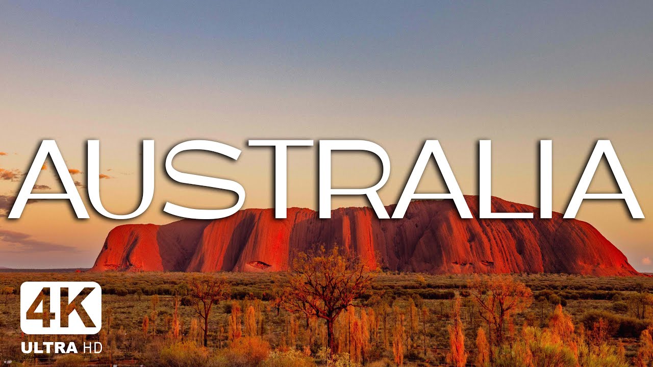 AUSTRALIA 4K • Beautiful Places • Relaxing Atmosphere - Ultra HD ...