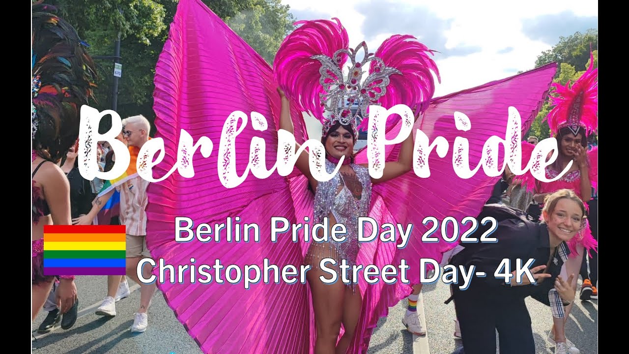 Christopher Street Day Berlin Pride | LGBTQ Parade 2022 | 4K - Part-1 ...