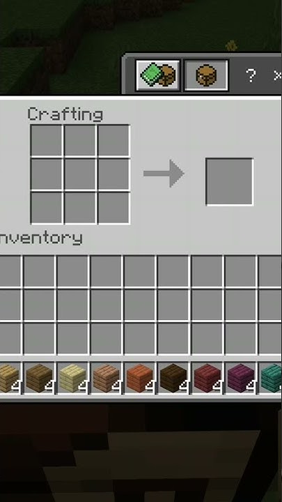 How to craft Warped Planks - YouTube