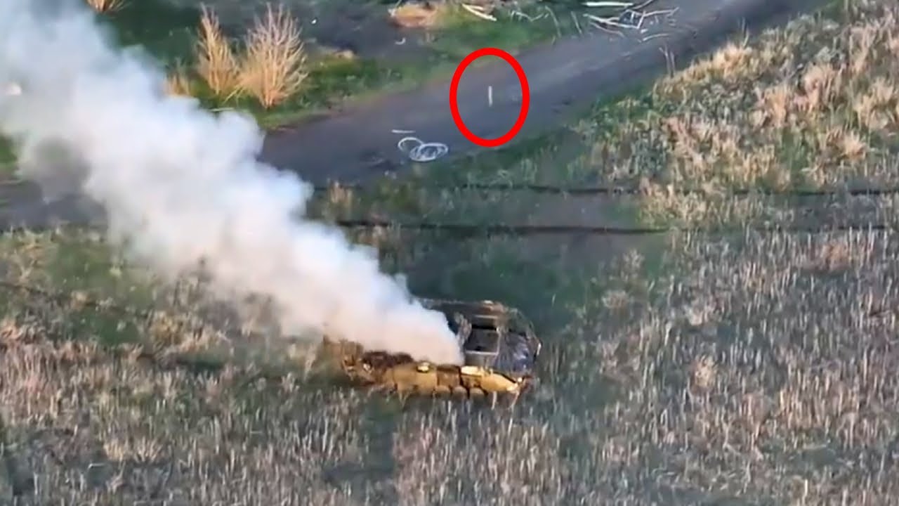BMP-2 Deploying Smoke Gets Hit By Multiple Grenades - YouTube