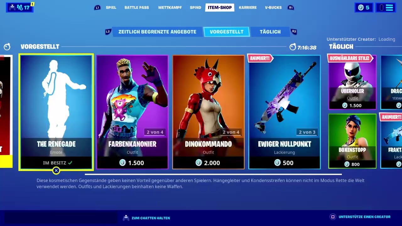 Fortnite ItemShop - YouTube