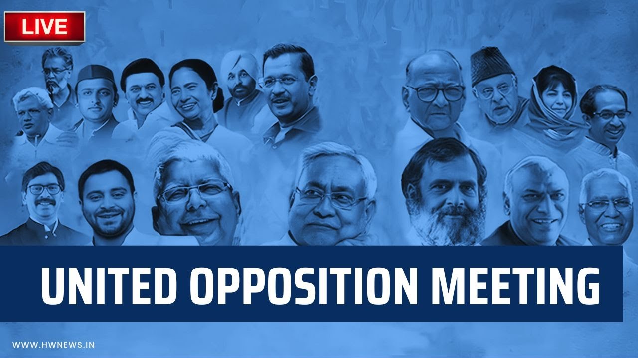 Opposition Meeting Live: United Opposition Coalition named "I.N.D.I.A ...