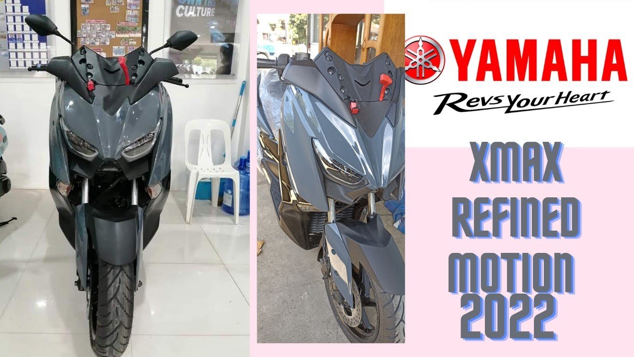 ALL new Yamaha XMAX Refined motion 2022 review 🙂🙂 - YouTube