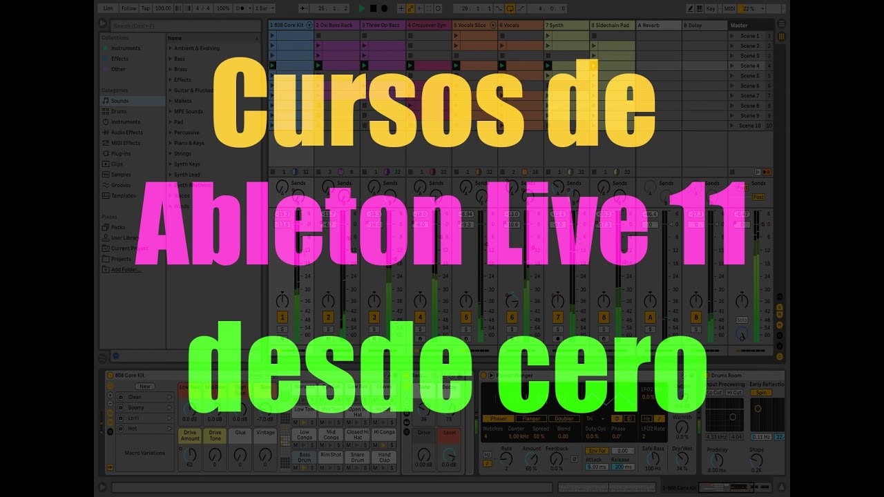 Aprende Ableton Live Ahora | Cursos de Ableton Live 11 desde cero ️ - YouTube