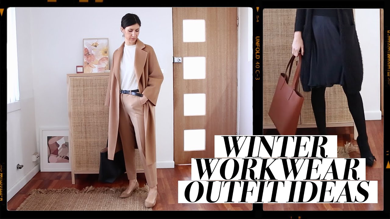 WEEK OF WINTER WORKWEAR OUTFITS - Professional Office Outfit Ideas for ...
