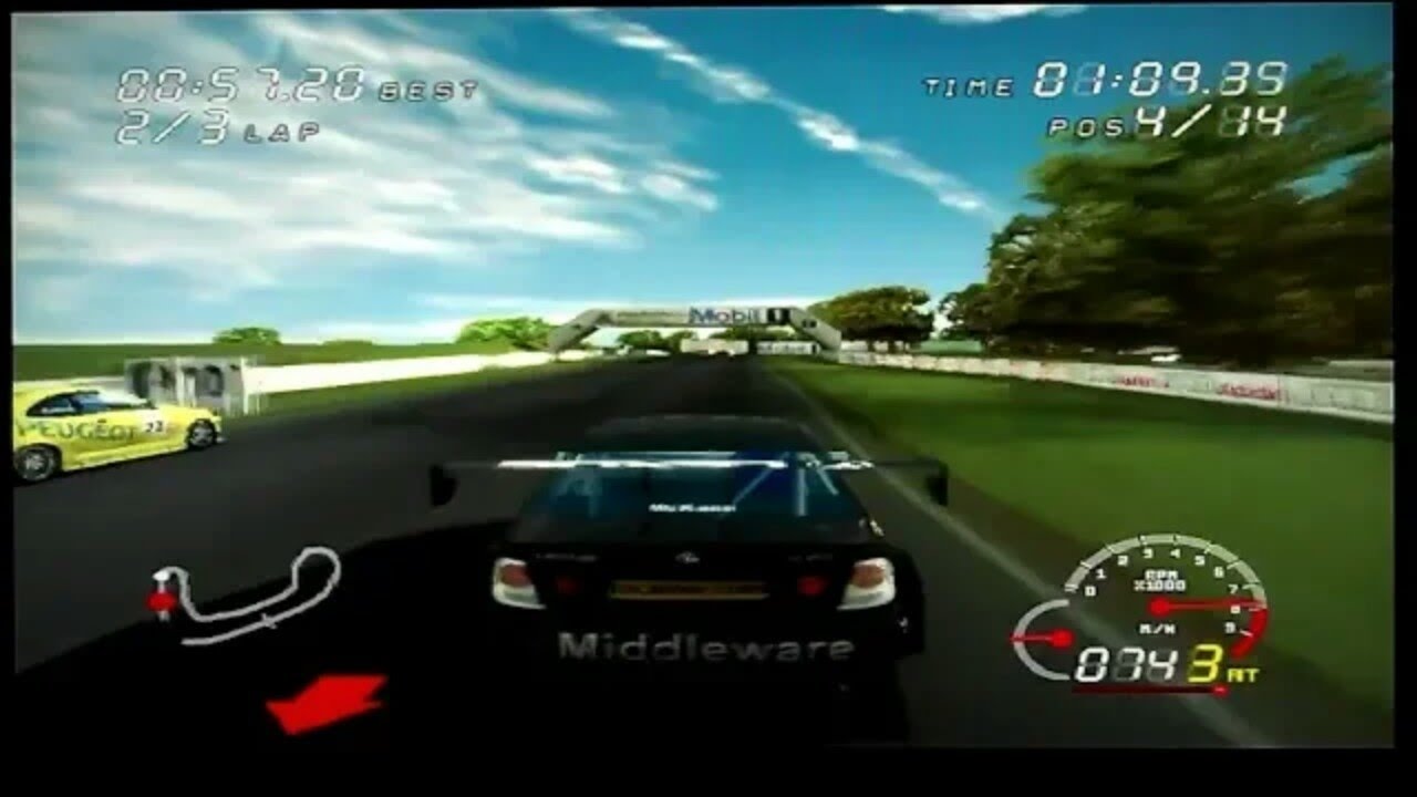 TOCA Race Driver Playstation 2 Gameplay - YouTube