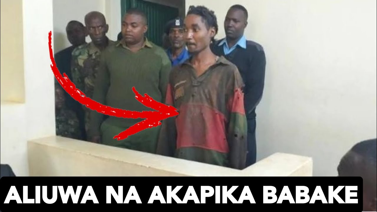 Sad, Photo Of James Murimi Who Allegedly Até Father's Bódy Pàrts In Tharakanithi, Court Takes ...