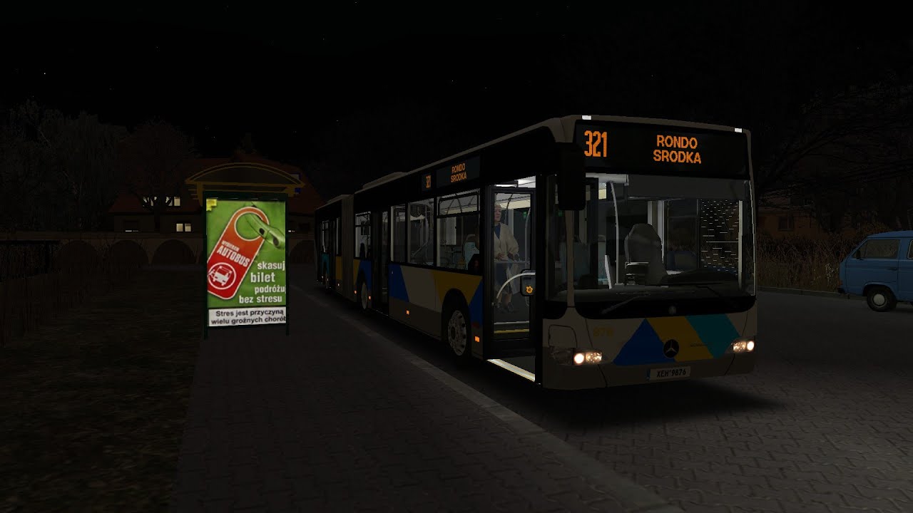 OMSI 2 #876 Poznan by Pitoras | 321 Rondo Srodka - Kicin Petla - YouTube