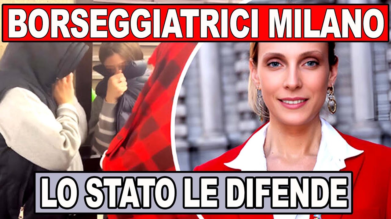 BORSEGGIATRICI DI MILANO COPERTE DALLO STATO - E' GIUSTO FILMARLE E ...