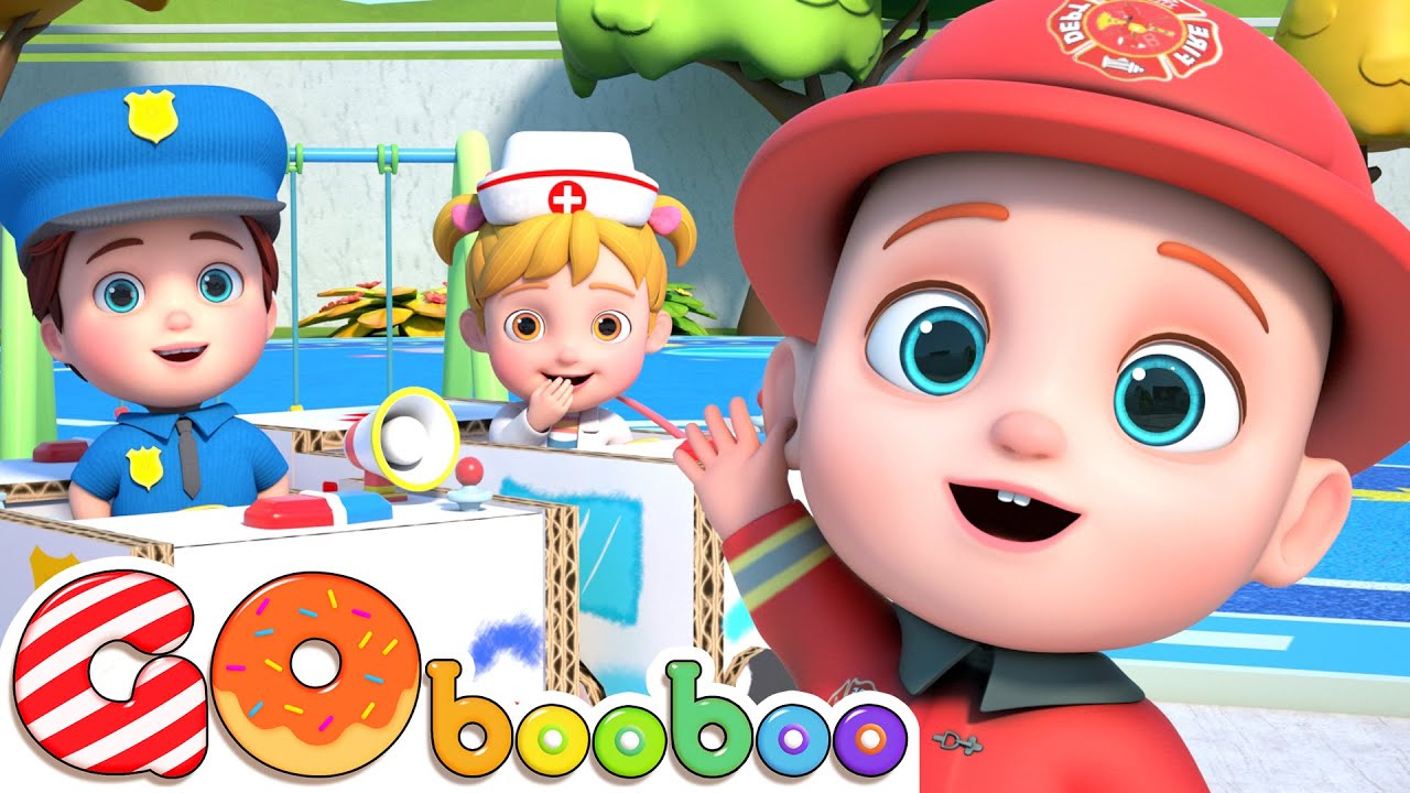 Police Car, Ambulance & Fire Truck +More | GoBooBoo Kids Songs and ...