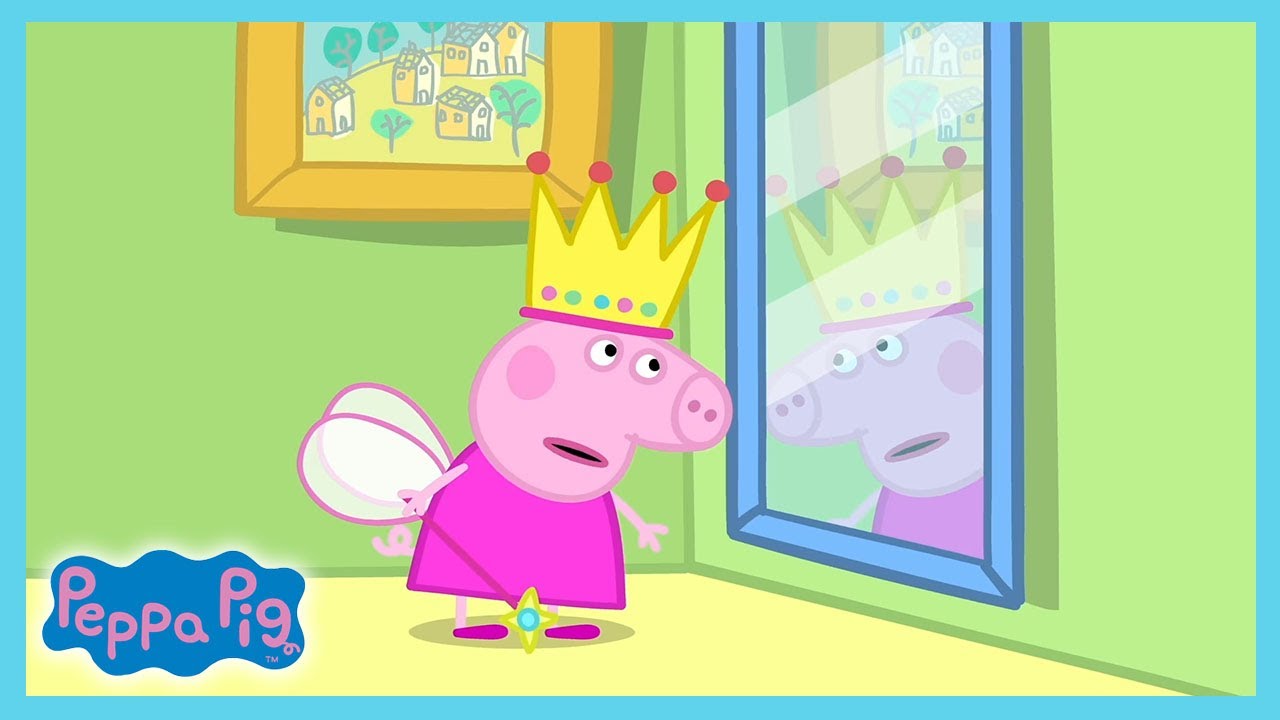 Mirror, Mirror - Peppa Pig | Cartoons for Kids | WildBrain Wonder - YouTube