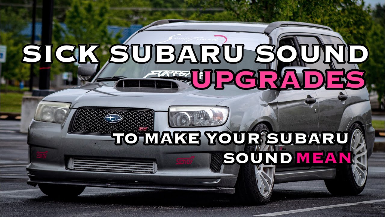 BEST SUBARU SOUNDING MODS WRX/STI - YouTube
