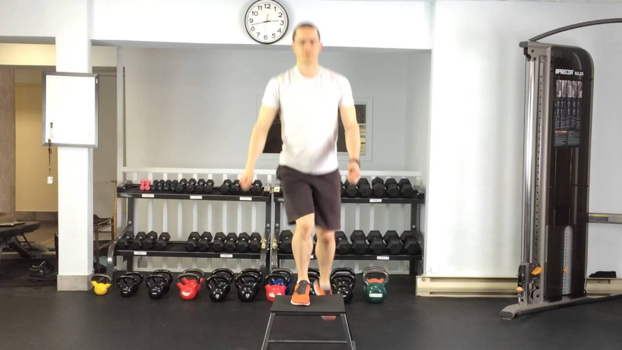 Step Up | Foot Planted | Exercise Library - YouTube