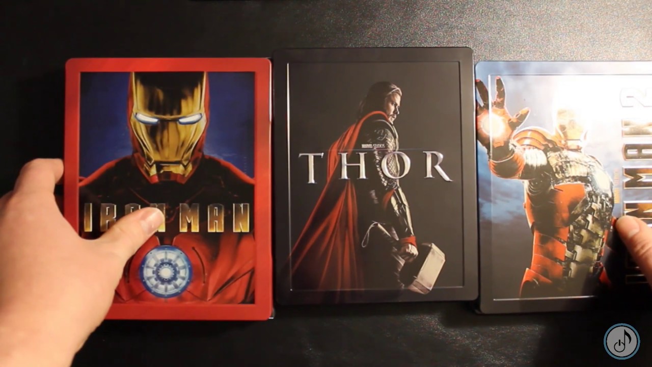 Marvel Phase 1 Steelbook Collection - YouTube