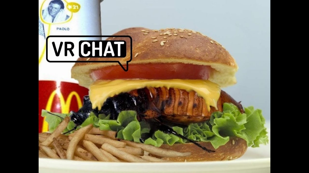 [VRchat] The Swarm infests McDonald's (roaches) - YouTube