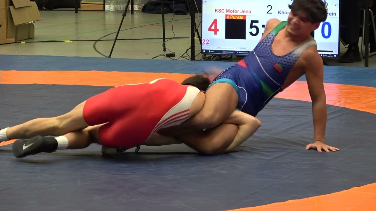 Wrestling / Ringen, MDM 2023, Junioren, 65 kg, Freestyle, Madejczyk - Anwari - YouTube