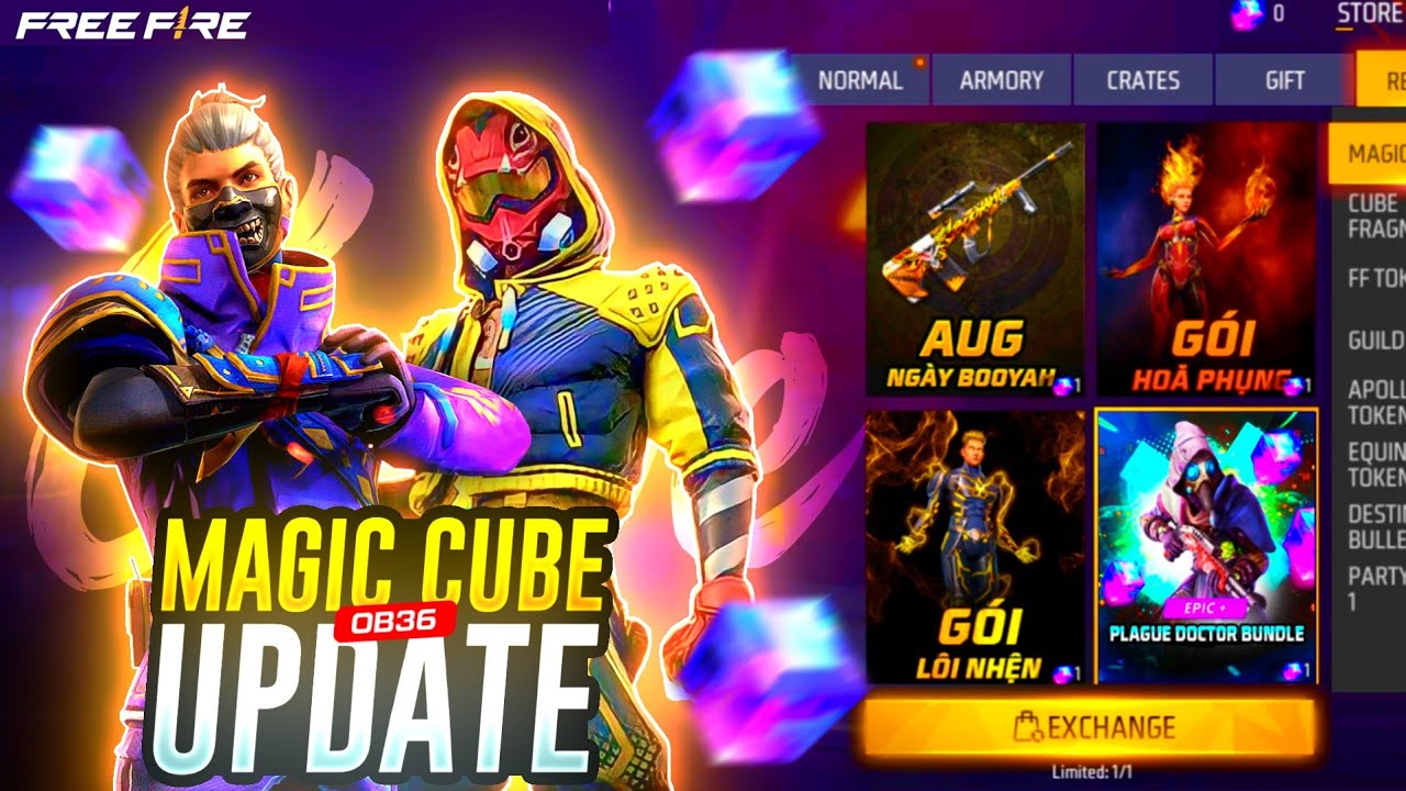 NEXT MAGIC CUBE DRESS IN FREEFIRE | NEW MAGIC CUBE BUNDLE | NEXT MAGIC ...