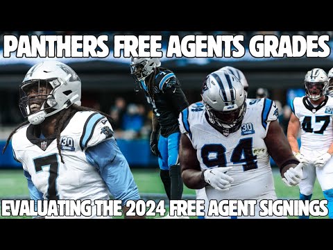 Panthers 2024 Free Agent Report Card: Who Passed, Who Failed? - YouTube