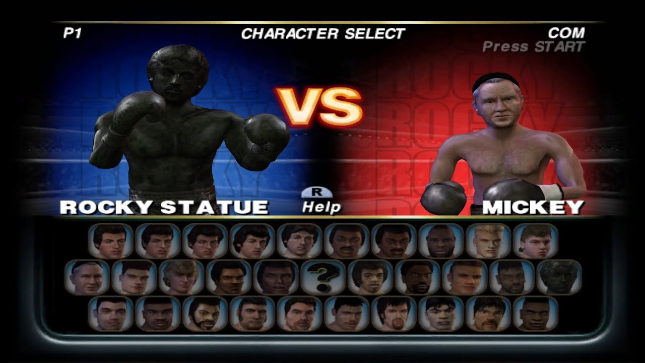 Rocky (GameCube/2002) All Boxers Unlocked Dolphin Longplay 4K HD Part ...