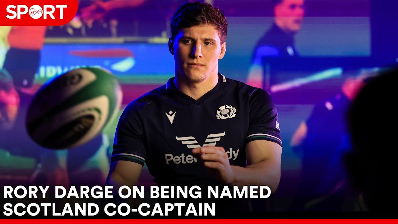 Rory Darge on what co-captaining Scotland means - YouTube