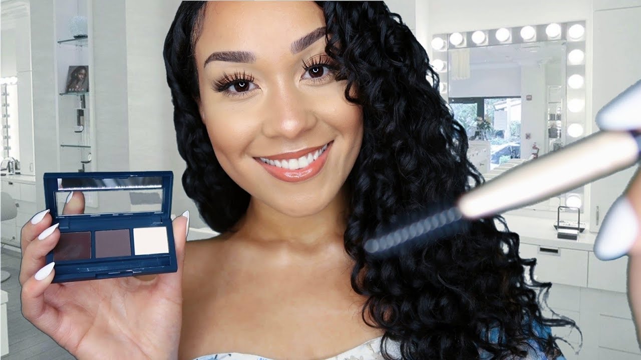 ASMR Brow Salon Roleplay| Ultimate Brow Makeover| Trimming, Plucking, Tint.. (Personal Attention ...