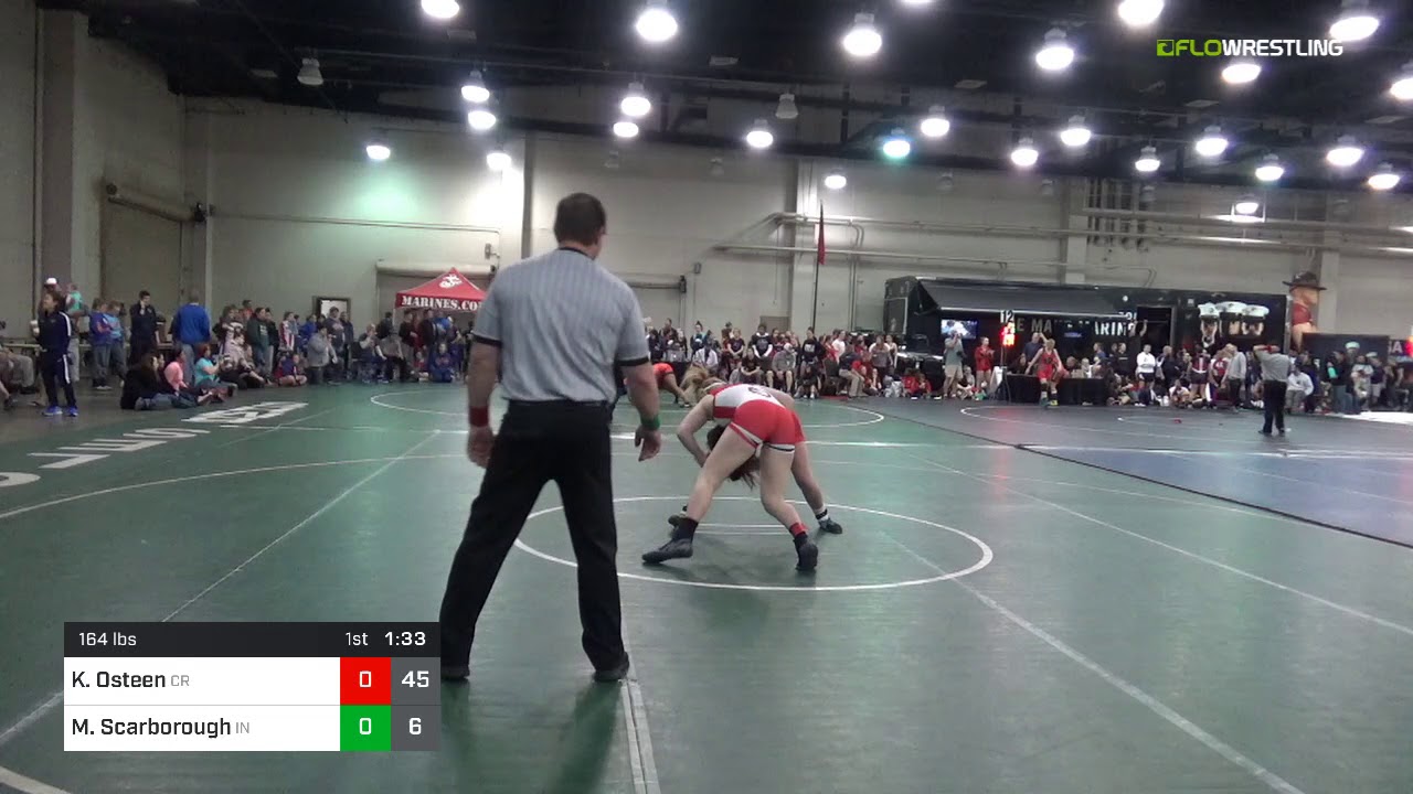 2018 Girls Folkstyle Duals/Girl Dual Teams 164 Quarter-Finals - Katja ...