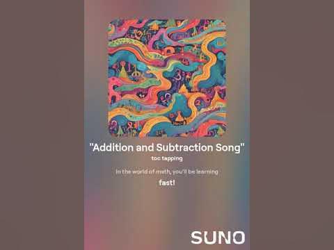 Addition and Subtraction Song - YouTube