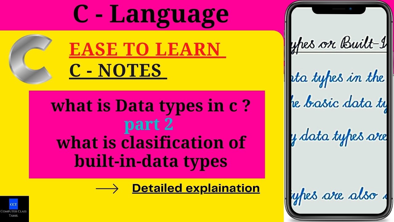 What Is Data Types In C Part 2 What Is Clasification Of Built in What Is Data Types In C Part 2 What Is Clasification Of Built in
