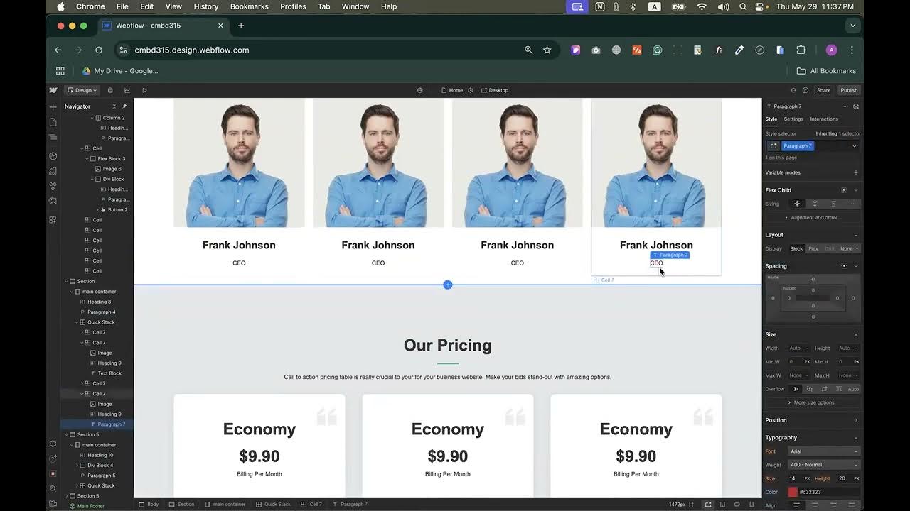 From Beginner to Pro: Web Design with Webflow Class & Combo Class || Alamgir H Kobir - YouTube