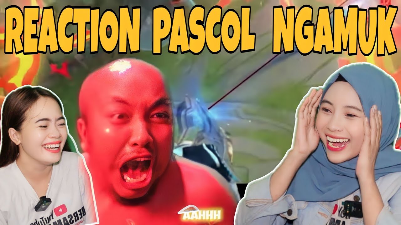 REACTION PASCOL NGAMUK SAMPAI TRENDING - YouTube