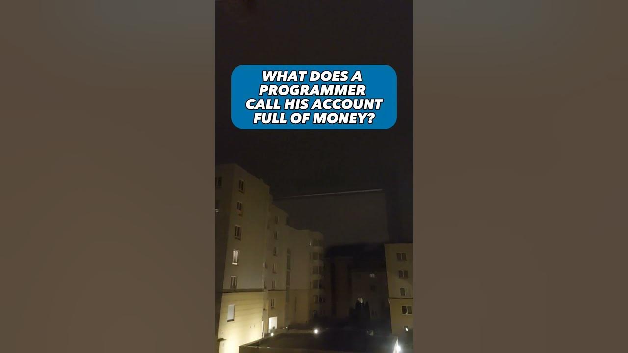 Their Account Is Usually Pretty Stacked 💸 Coding Programming Joke Meme Stack Youtube