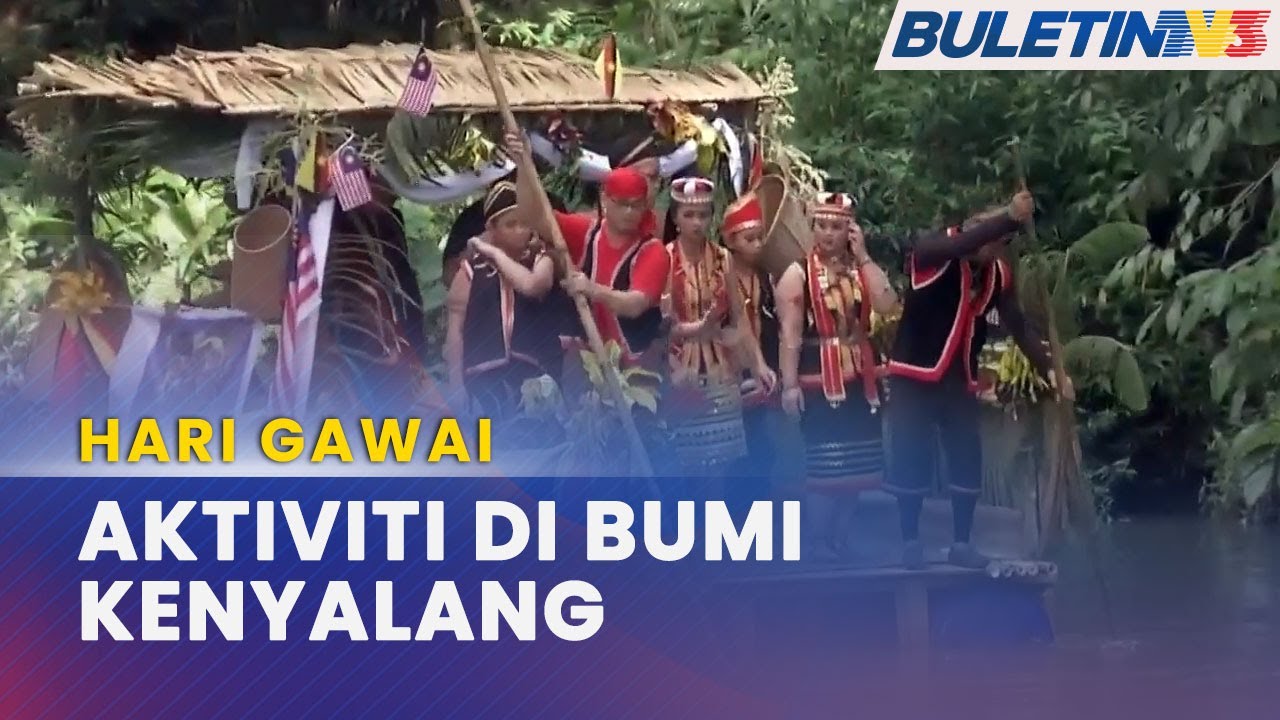 HARI GAWAI | Pesta Sungai Simpok Meriahkan Perayaan Gawai - YouTube