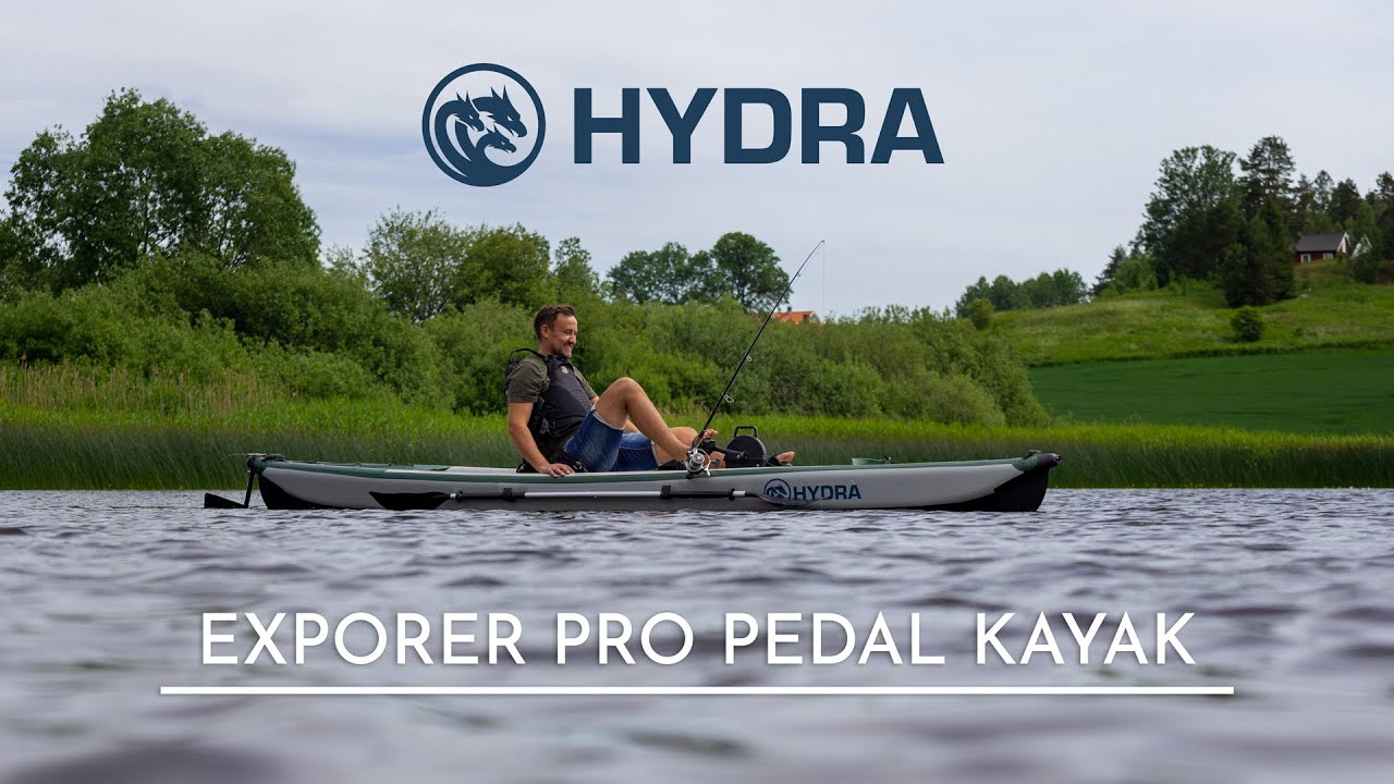 Hydra Explorer Pro, Pedal Kayak - YouTube