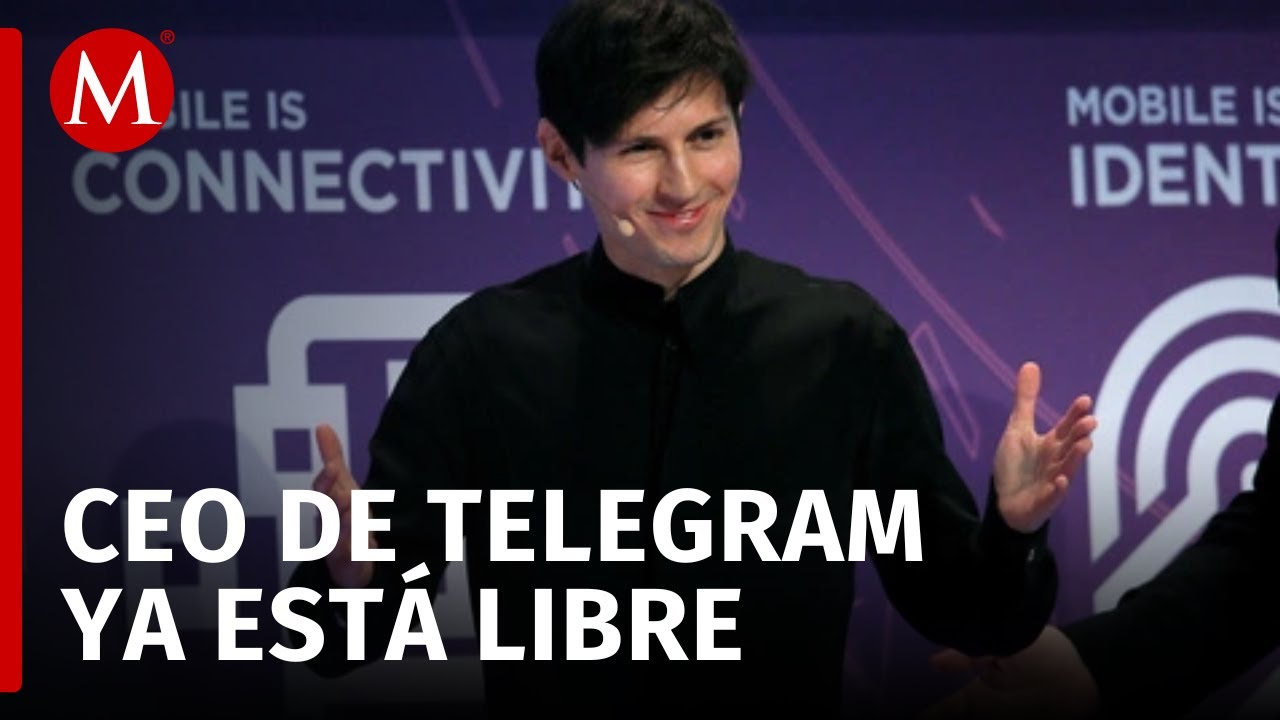 Liberan al CEO de Telegram tras arresto en París; enfrenta cargos ...