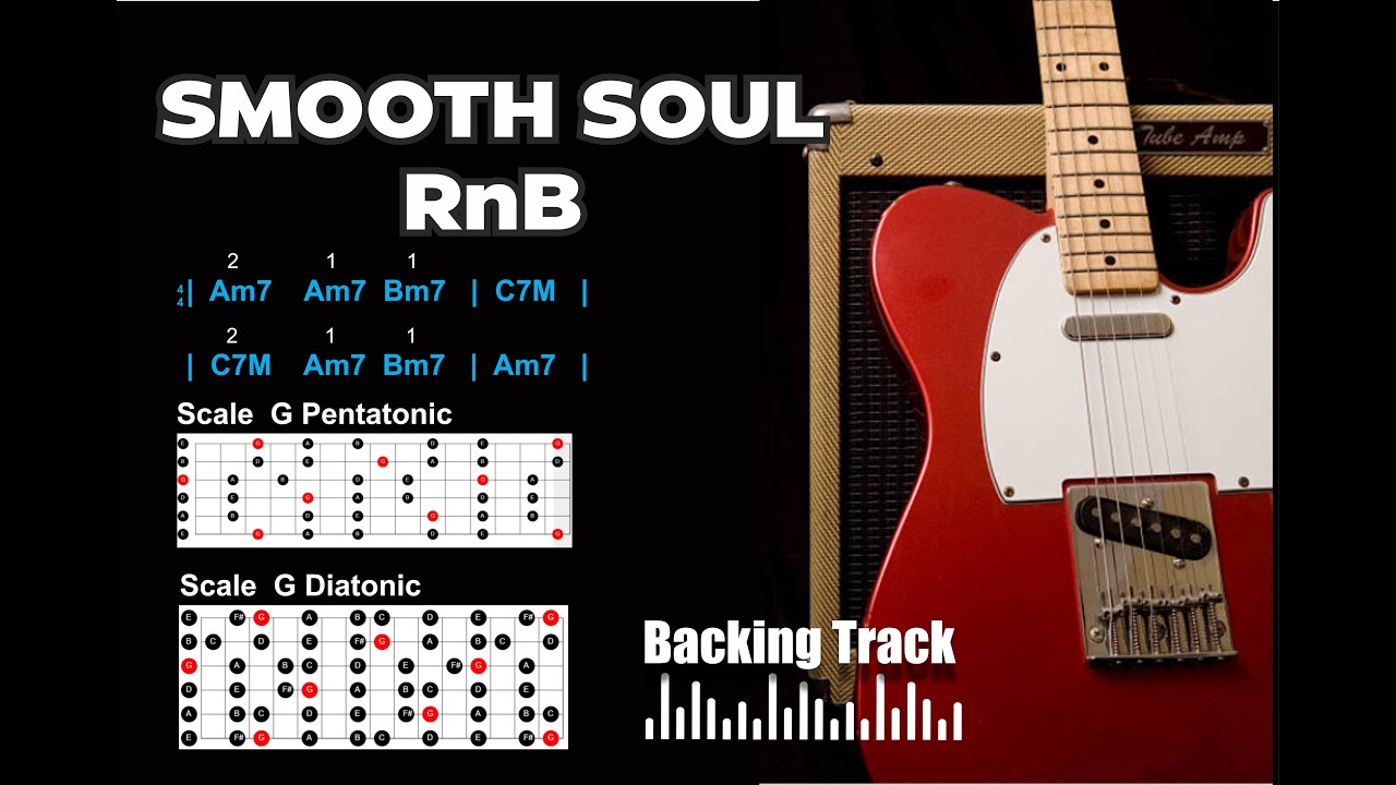 Smooth Soul RnB - Backing Track in G for improvise - YouTube