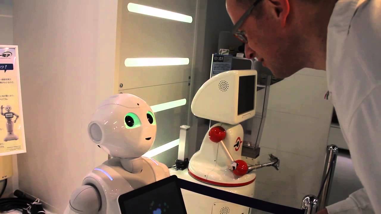 Talking to the Pepper robot - YouTube